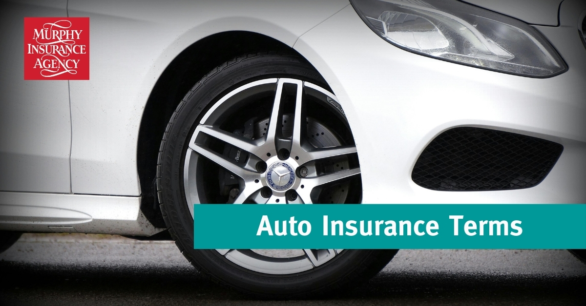 Common Auto Insurance Terms | Blog | Murphy Insurance